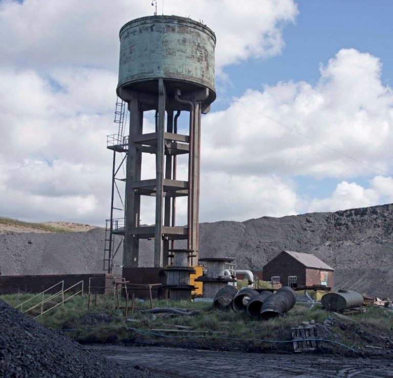 Thoresby Colliery Water Tower & Well 2015 - Edwinstowe Historical Society