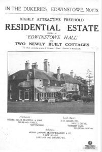 Edwinstowe Hall - Edwinstowe Historical Society