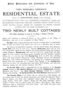 Edwinstowe Hall - Edwinstowe Historical Society