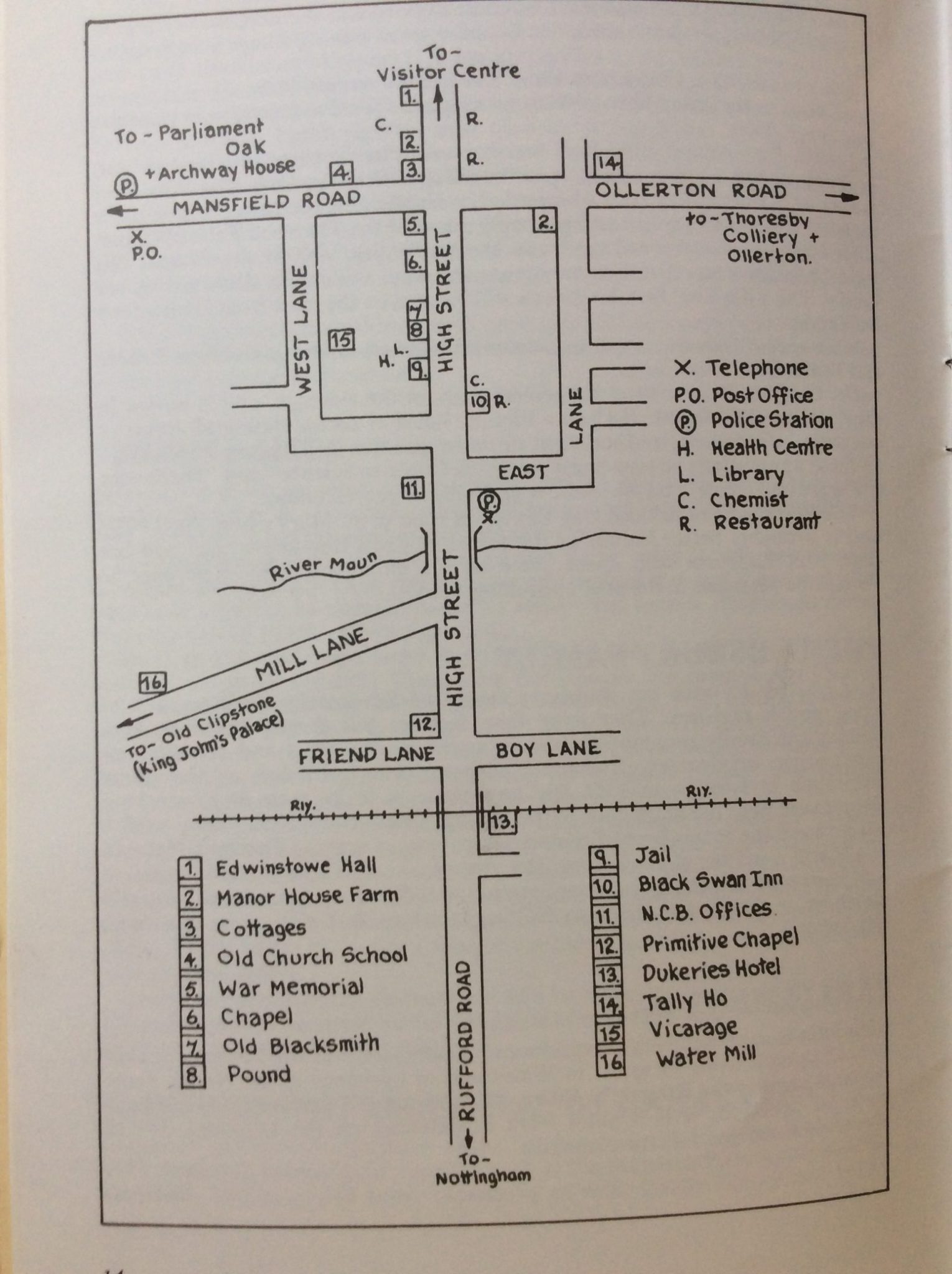 High Street & Village Trail - Edwinstowe Historical Society