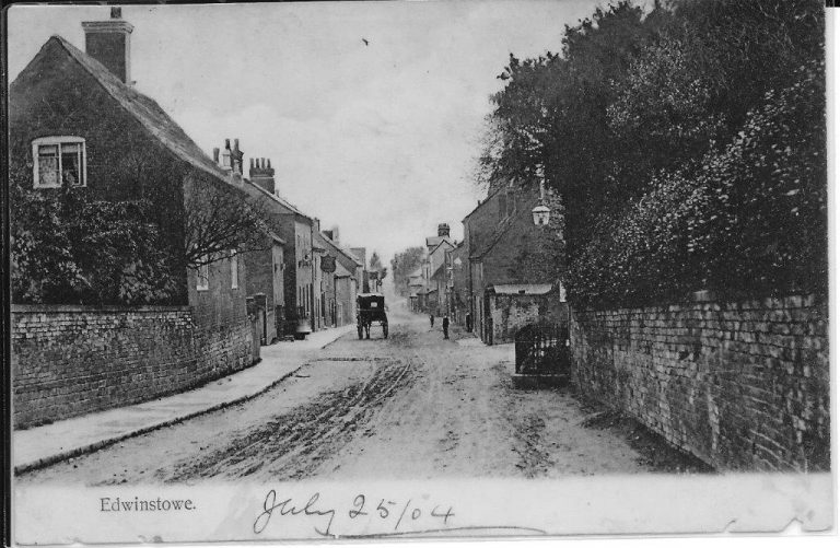 High Street & Village Trail - Edwinstowe Historical Society