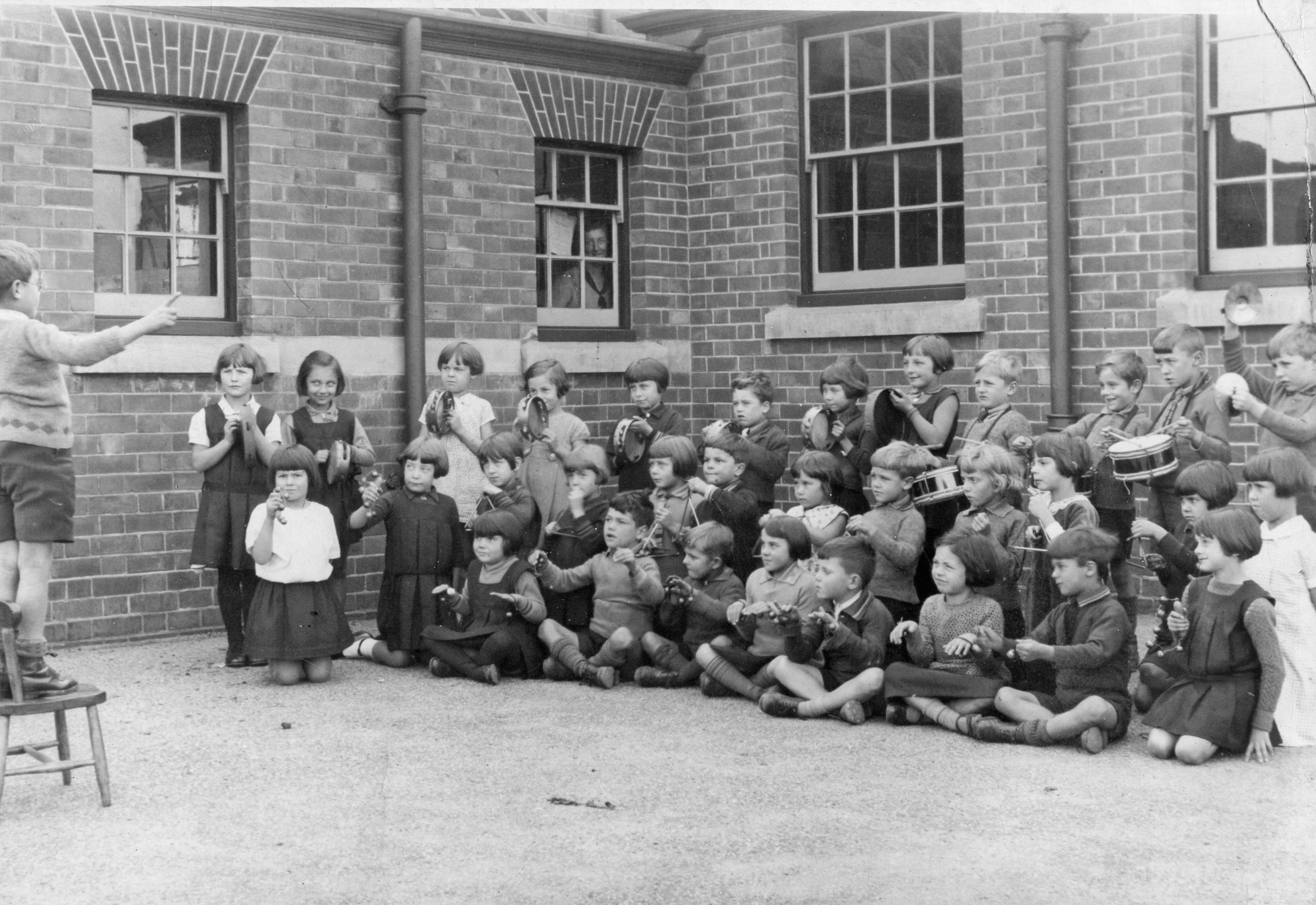 3 School 'Band' c1926 - Edwinstowe Historical Society