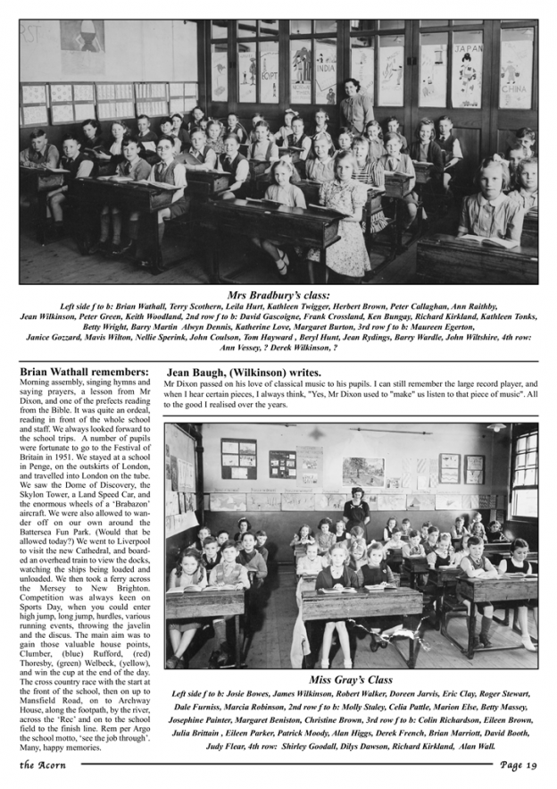 King Edwin Primary previously called Edwinstowe Council School ...